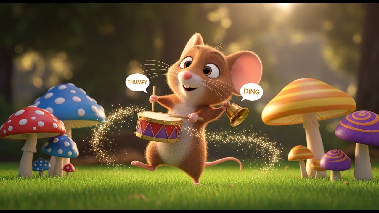 The Mouse Who Made Music | Best Kids Nursery Rhymes and Songs - YouTube