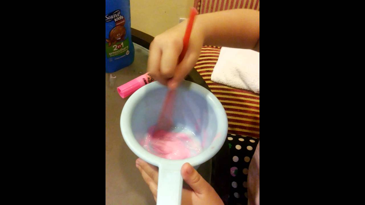 Growing slime - YouTube