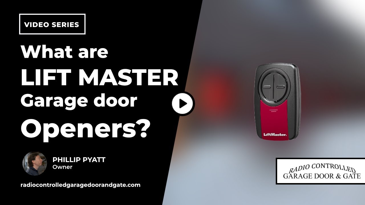 What are Lift Master garage Door Openers - YouTube