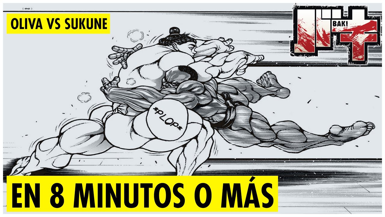 ⛔️BAKI DOU, SAGA DE LOS SUMOS! OLIVA VS SUKUNE /// Resumen En 8 Minutos ...