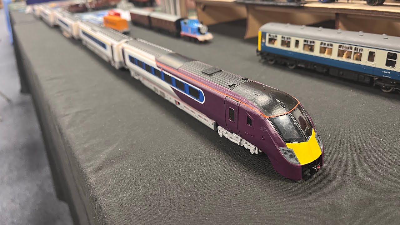 British model railway exhibition at Doncaster 2025 plus trains at ...
