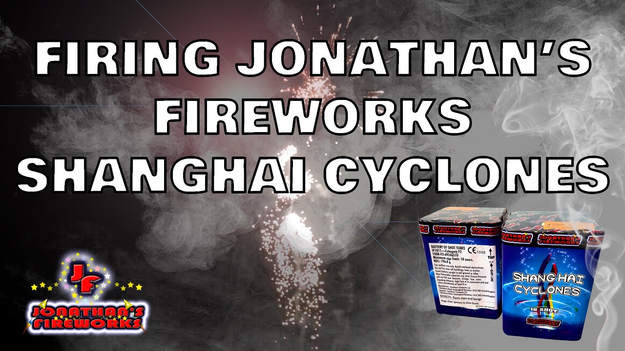 Firing Shanghai Cyclones by Jonathan's Fireworks. (UK Landed Footage ...