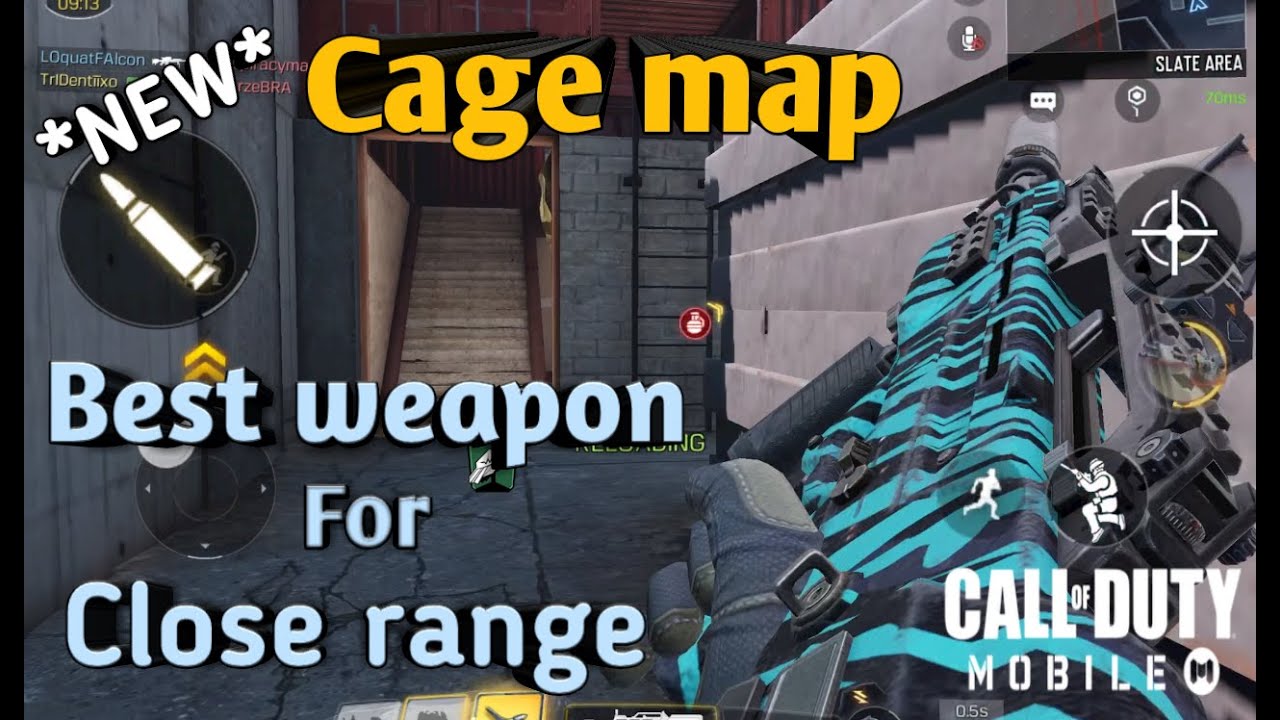 *NEW* CAGE Map in Call of Duty Mobile | TYPE 25 is the Best weapon for ...