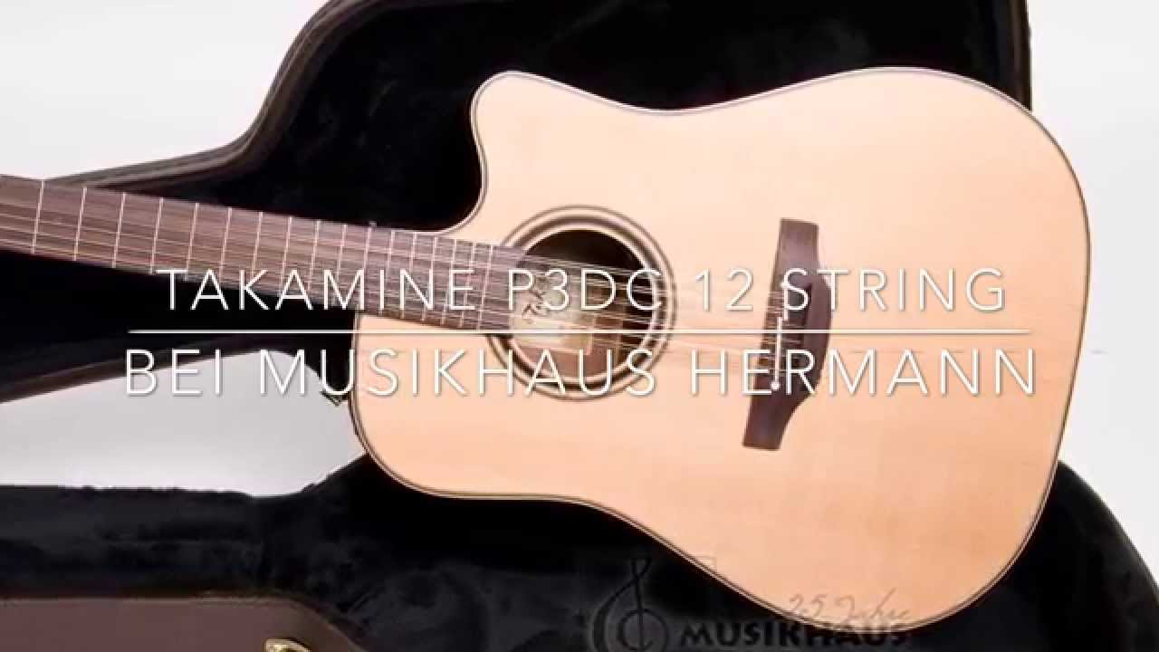 Takamine P3DC-12 Pro Series - 12string - YouTube