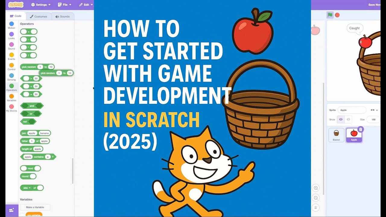 How to Get Started with Game Development in Scratch (2025) - YouTube