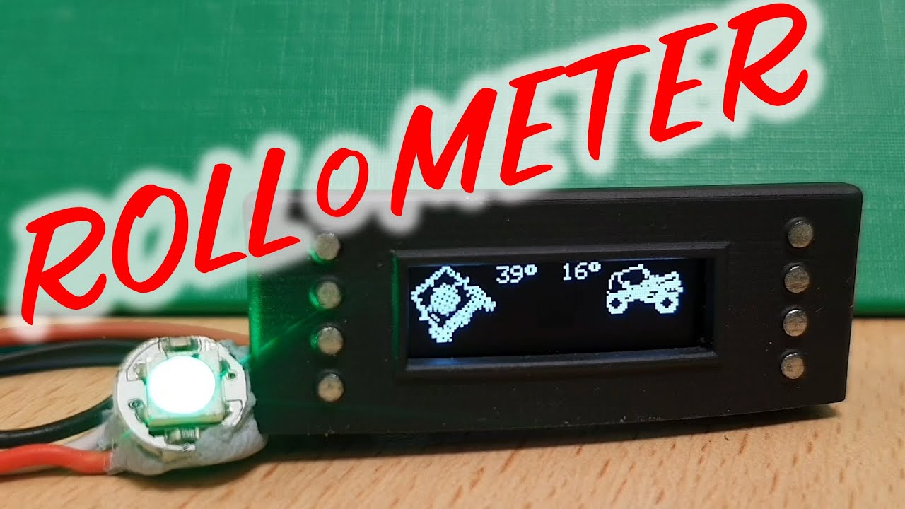 Scale Built Roll o Meter - Working RC Inclinometer - YouTube
