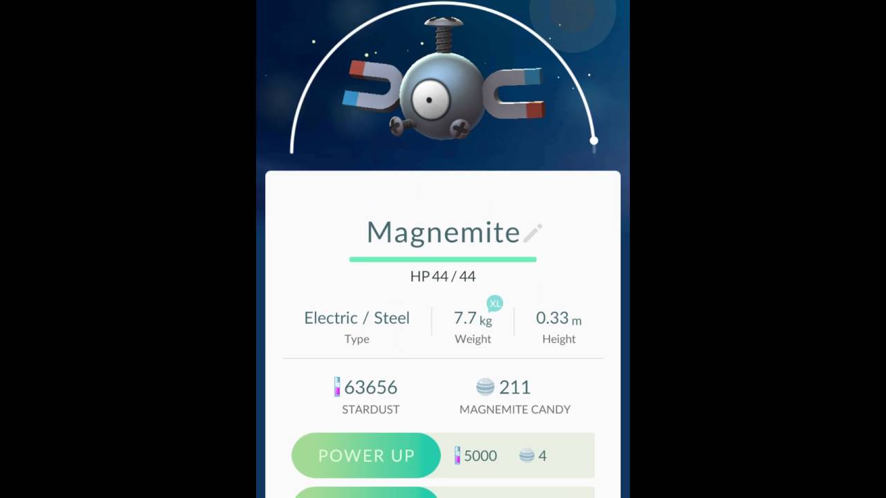 Pokemon Go Evolve Magnemite to Magneton with Higher CP Level 30 - YouTube