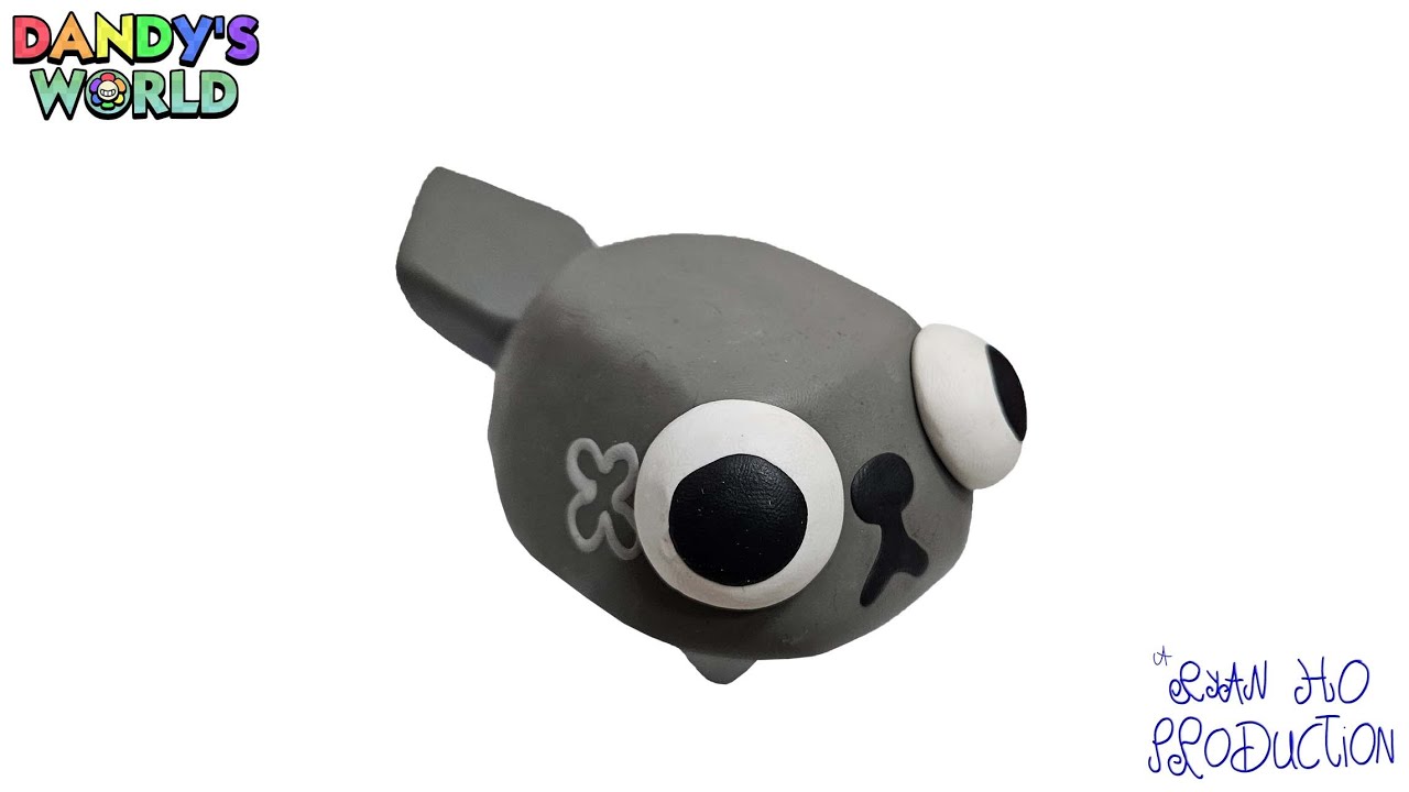 Cute Puppy Rock Dog Pebble made from Clay! - YouTube