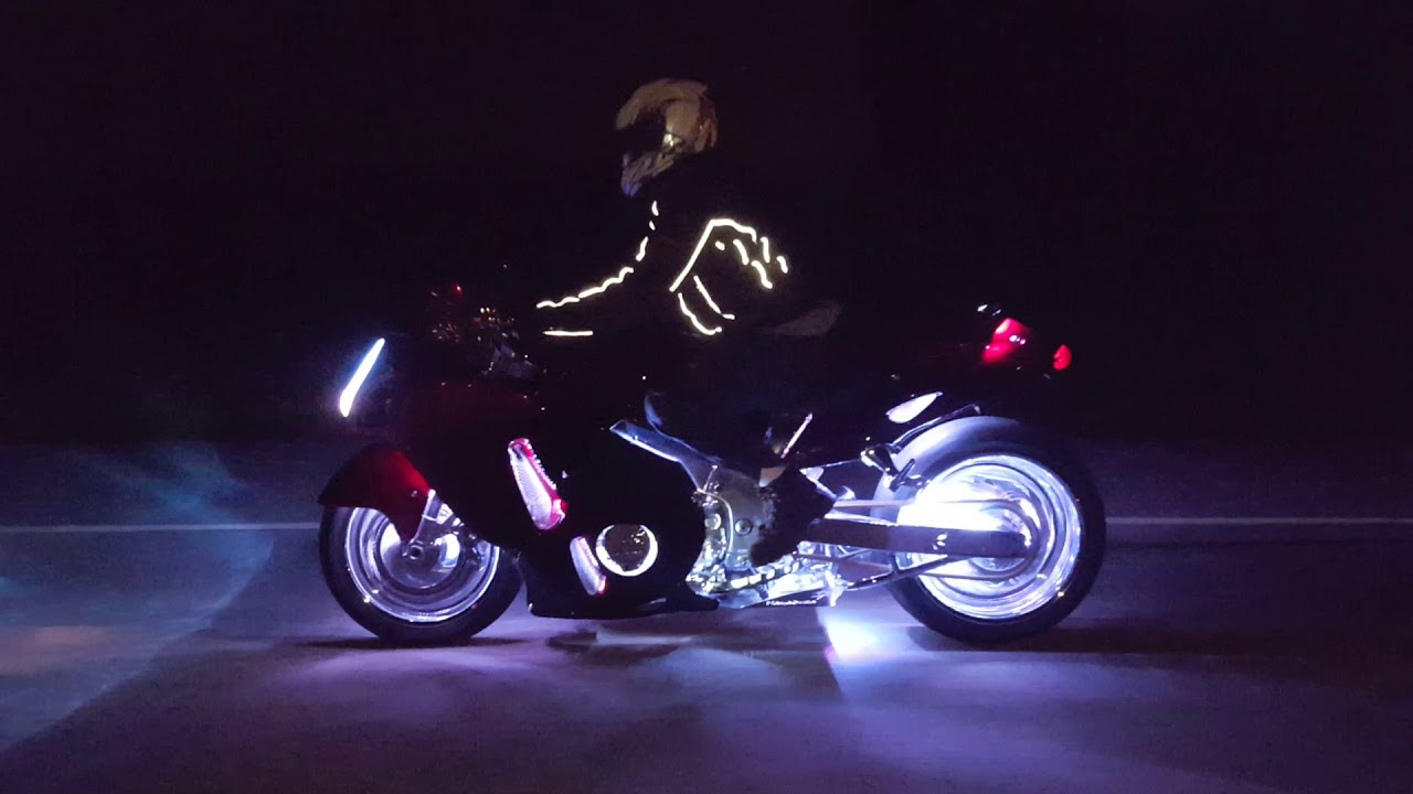 Custom Hayabusa With Neon