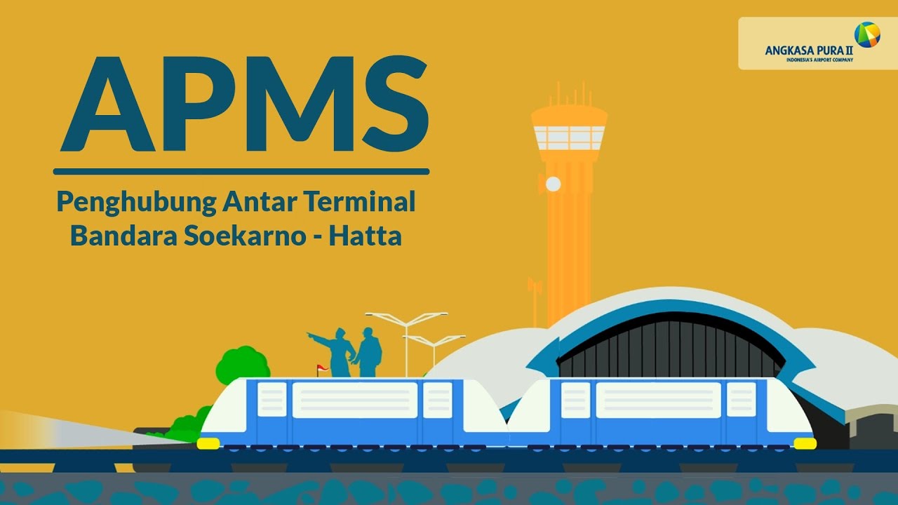 APMS | Automated People Mover System Bandara Soekarno-Hatta - YouTube
