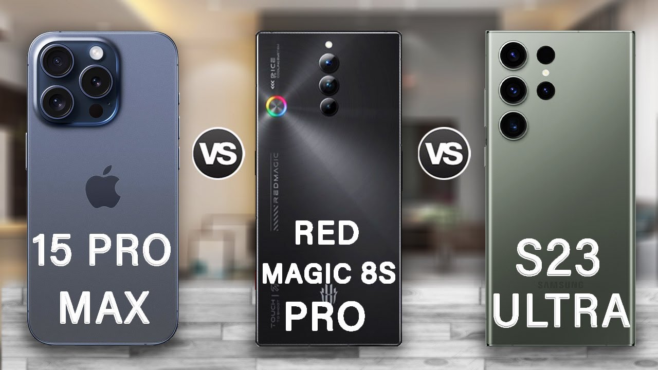 Red Magic 8S Pro Vs iPhone 15 Pro Max Vs Samsung Galaxy S23 Ultra - YouTube
