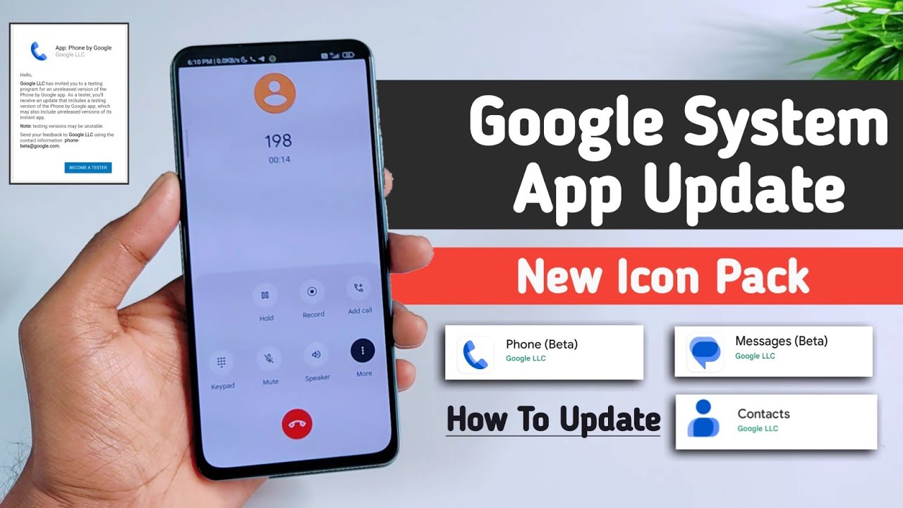 Google System App New Update With New Icon Pack Changes | Dialer ...