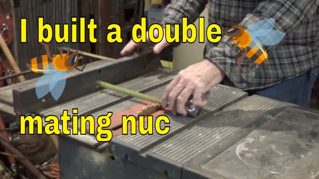 building a double mating nuc box - YouTube