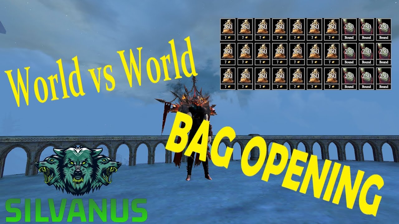 GW2 WvW Bag Opening 1 Tab of Loot bags + Leather - HOW MUCH GOLD? - YouTube