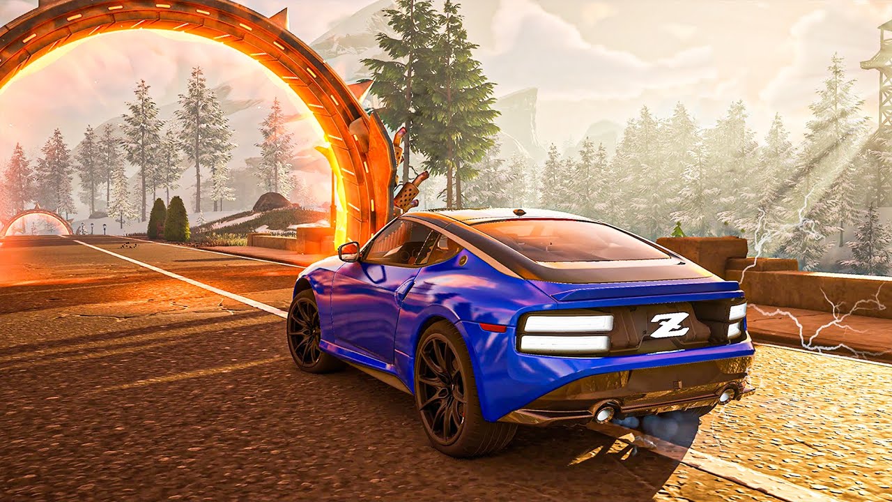 Nissan Z Performance - Driving Around Fortnite Map in 4K (RTX 4090 ...