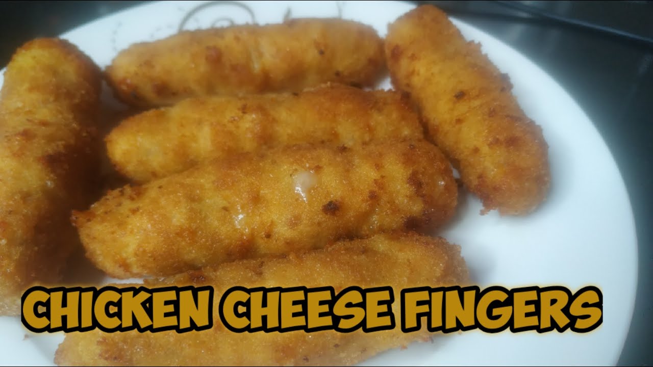 chicken cheese fingers/chicken fingers by cooking and tips - YouTube