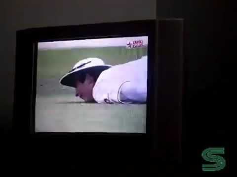 FUNNY ! WTF! Michael Vaughan's pants come off during fielding