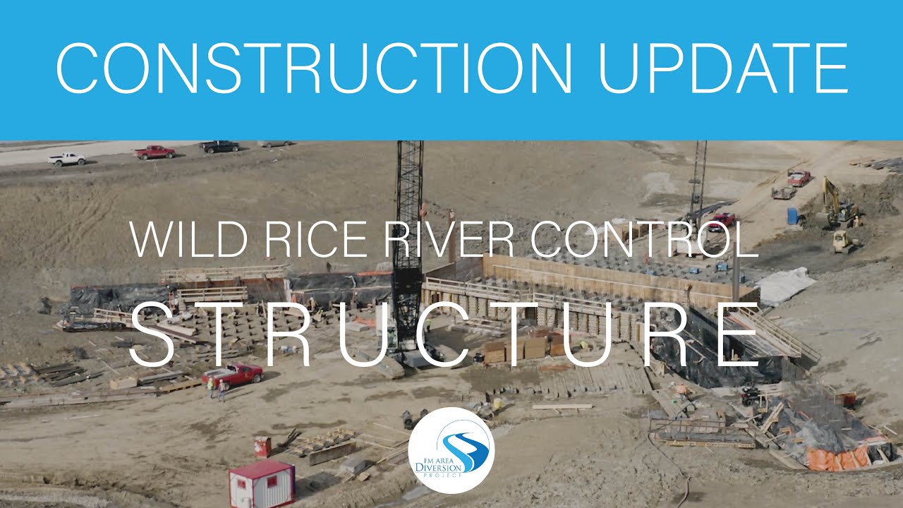 November 2020 Construction Update // Wild Rice River Control Structure ...