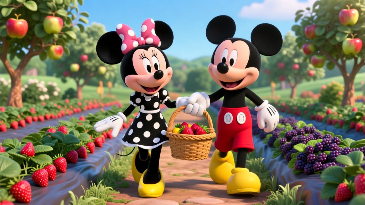 "Rabbit Happy Birthday Party Invite with Mickey & Minnie Mouse Fun ...