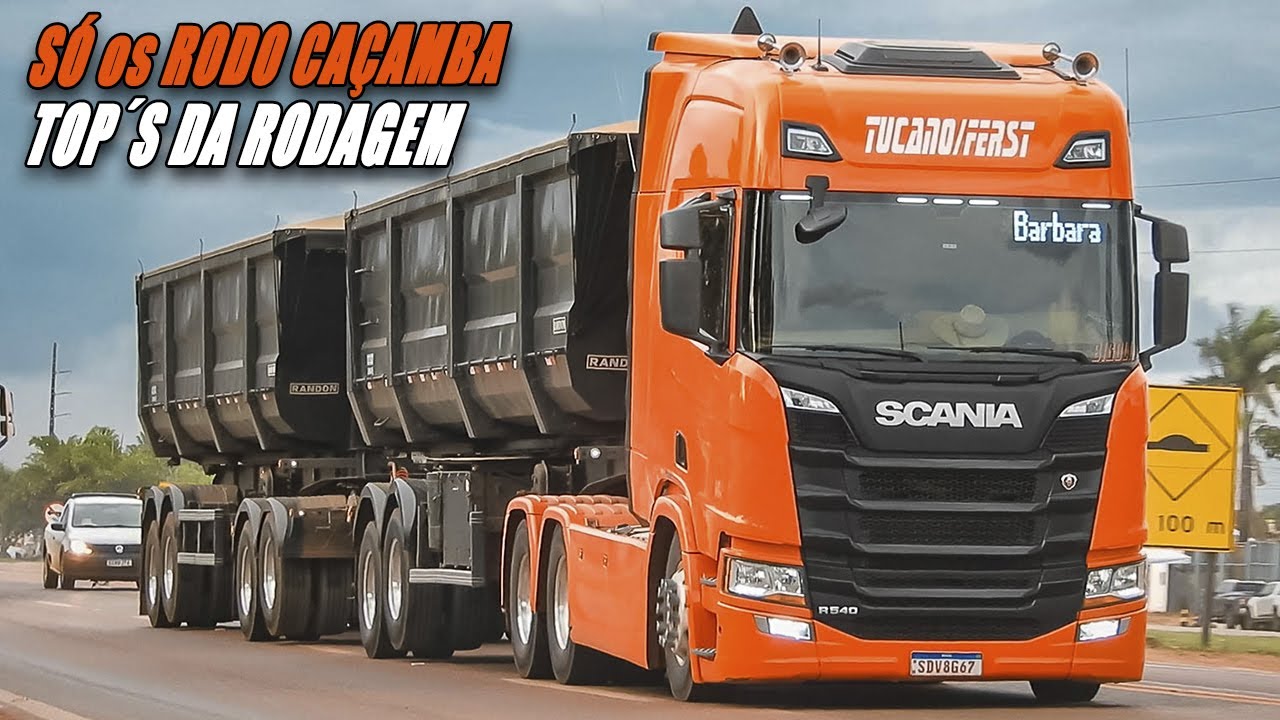 SÓ os RODO CAÇAMBA TOP´S DA RODAGEM - YouTube