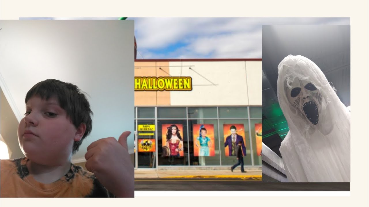 Emmeline setup! spirit Halloween canton mi store tour - YouTube
