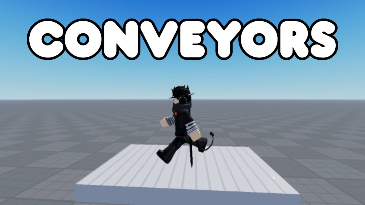 How To Make Animated Conveyors On Roblox - YouTube