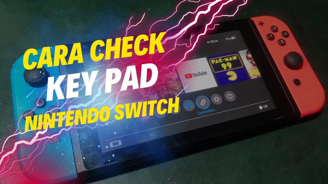 CARA CHECK KEYPAD NINTENDO SWITCH - YouTube