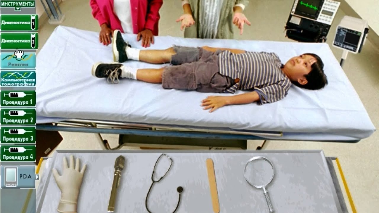 Скорая помощь 1 - Emergency Room: Code Blue - прохождение - пациент 2 ...