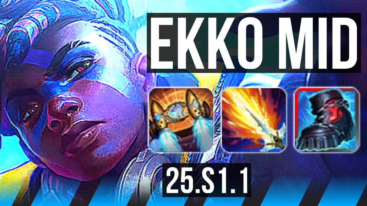 EKKO vs AKALI (MID) | KR Diamond | 25.S1.1 - YouTube
