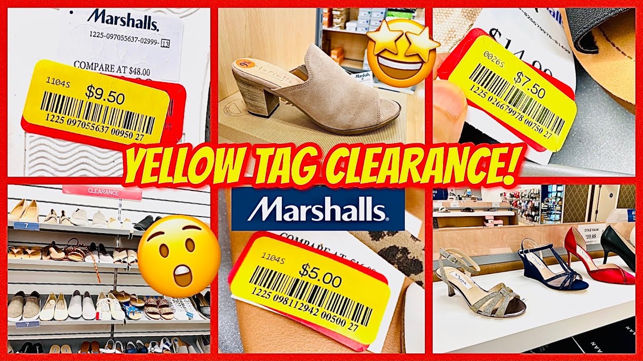🤩 MARSHALLS WOMEN'S SHOES YELLOW & RED TAG CLEARANCE ‼️ NEW FINDS TOO ‼ ...