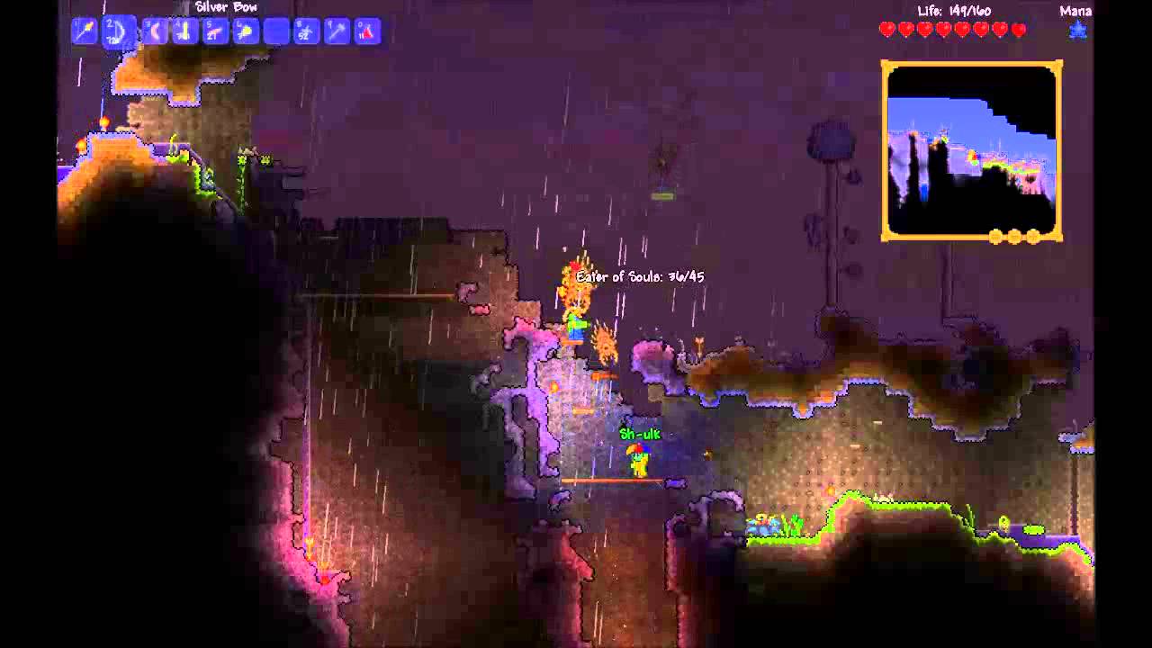 Terraria 1.2 Co-Op: Episode 42: Rain Rain Rain - YouTube