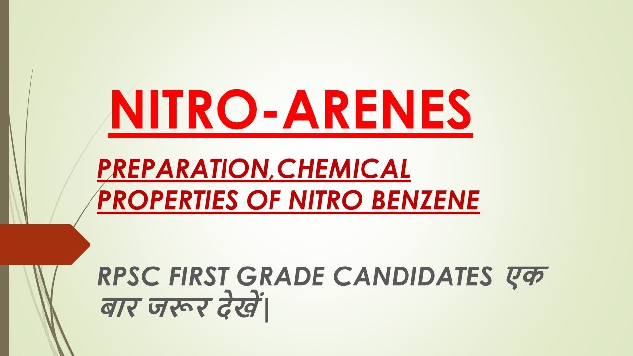#NITROARENES-NITROBENZENE- PREPARATION , CHEMICAL PROPERTIES |ONLINE ...