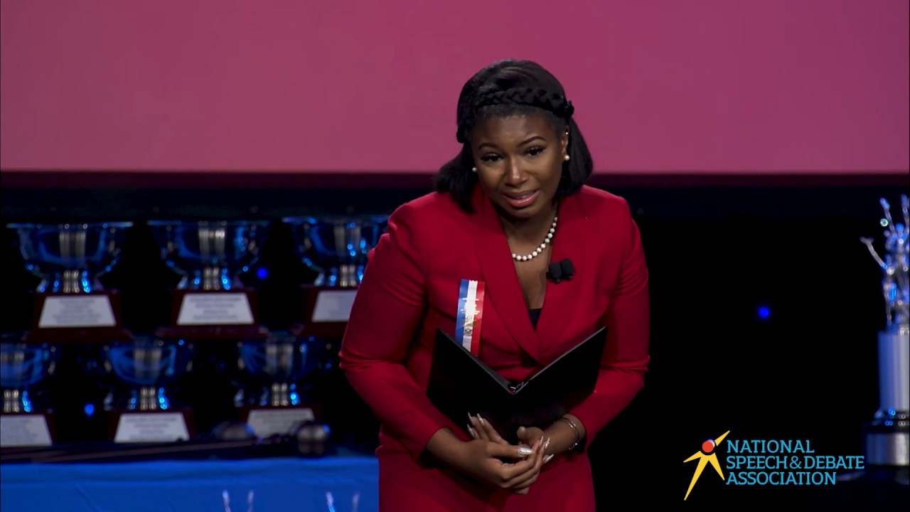 Nationals 2019 - Daliss Hicks "Blood Sugar" - Program Oral Interp - YouTube