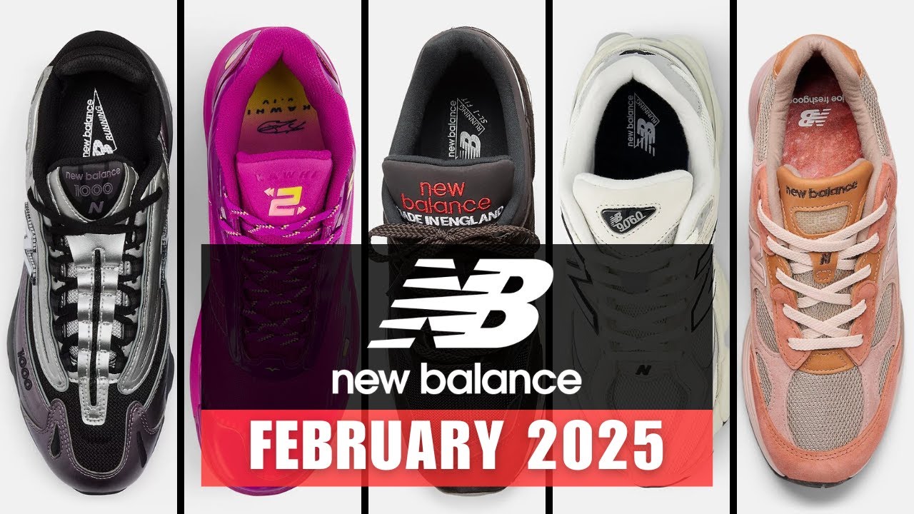 GET THE BEST New Balance Releases in February 2025 - YouTube