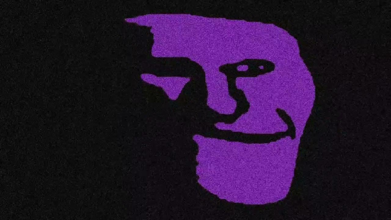 purple troll face - YouTube