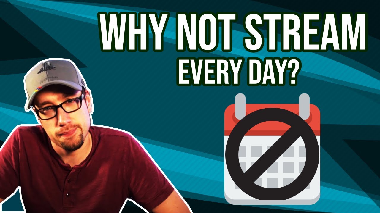 Stop streaming RIGHT NOW. Take 2 minutes and LISTEN. (Why not stream ...