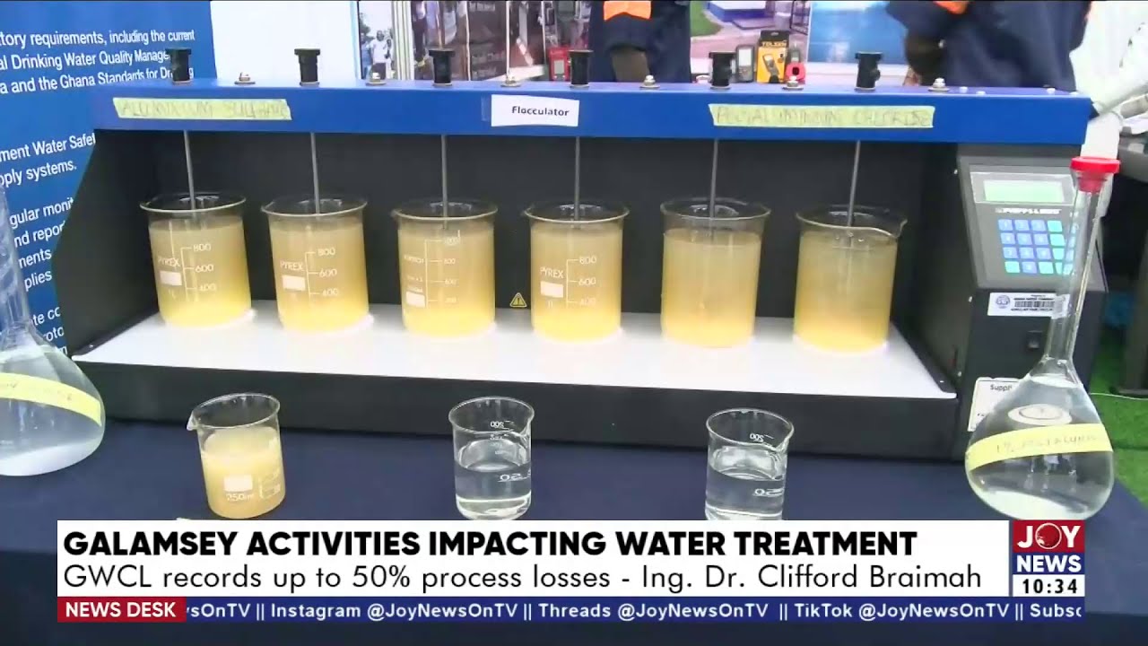 Galamsey impacting water treatment: GWCL records up to 50% process ...