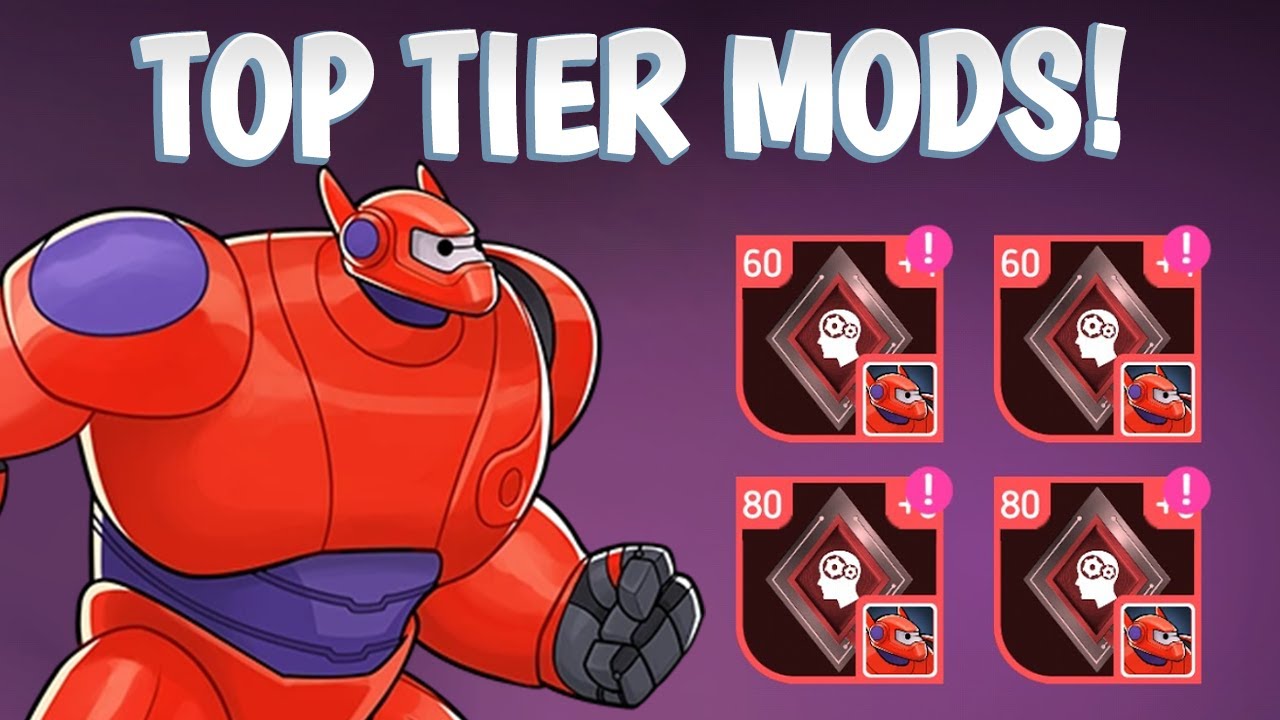 Top Tier BAYMAX Mode Build!! INSTA KILLER | Disney Heroes: Battle Mode ...