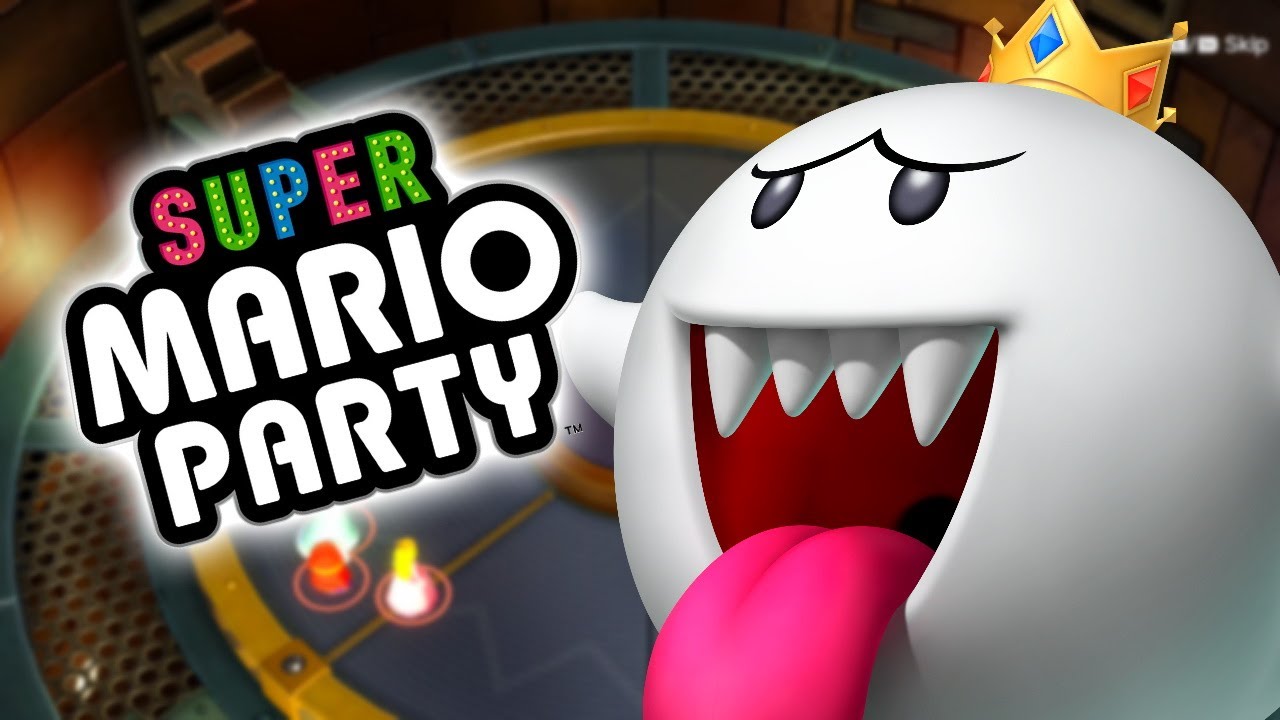Super Mario Party | Its the Pits with Boo (Master CPU) - YouTube