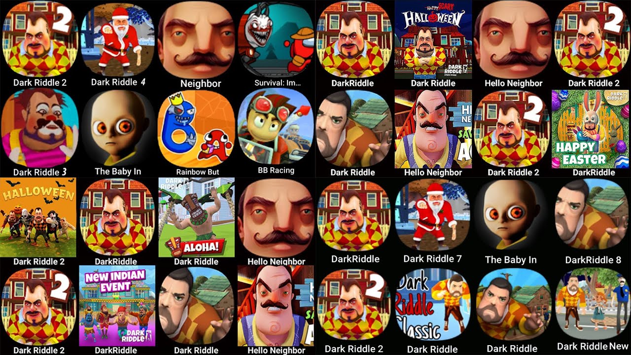 Dark Riddle 3,4,5,6 ( Dark Riddle + Dark Riddle Classic 2 + Dark Riddle ...