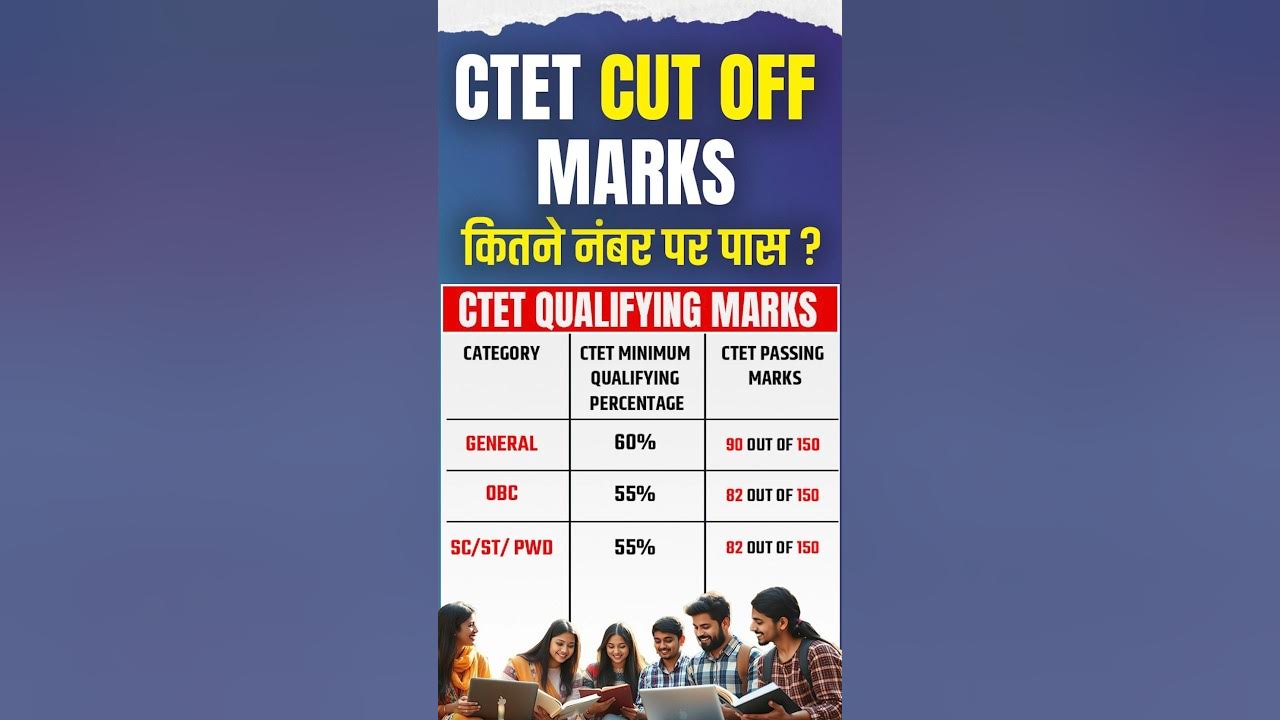 CTET Cut Off Marks 2025 | CTET Qualifying Marks | CTET Kitne Number par Pass #shorts #ctet - YouTube