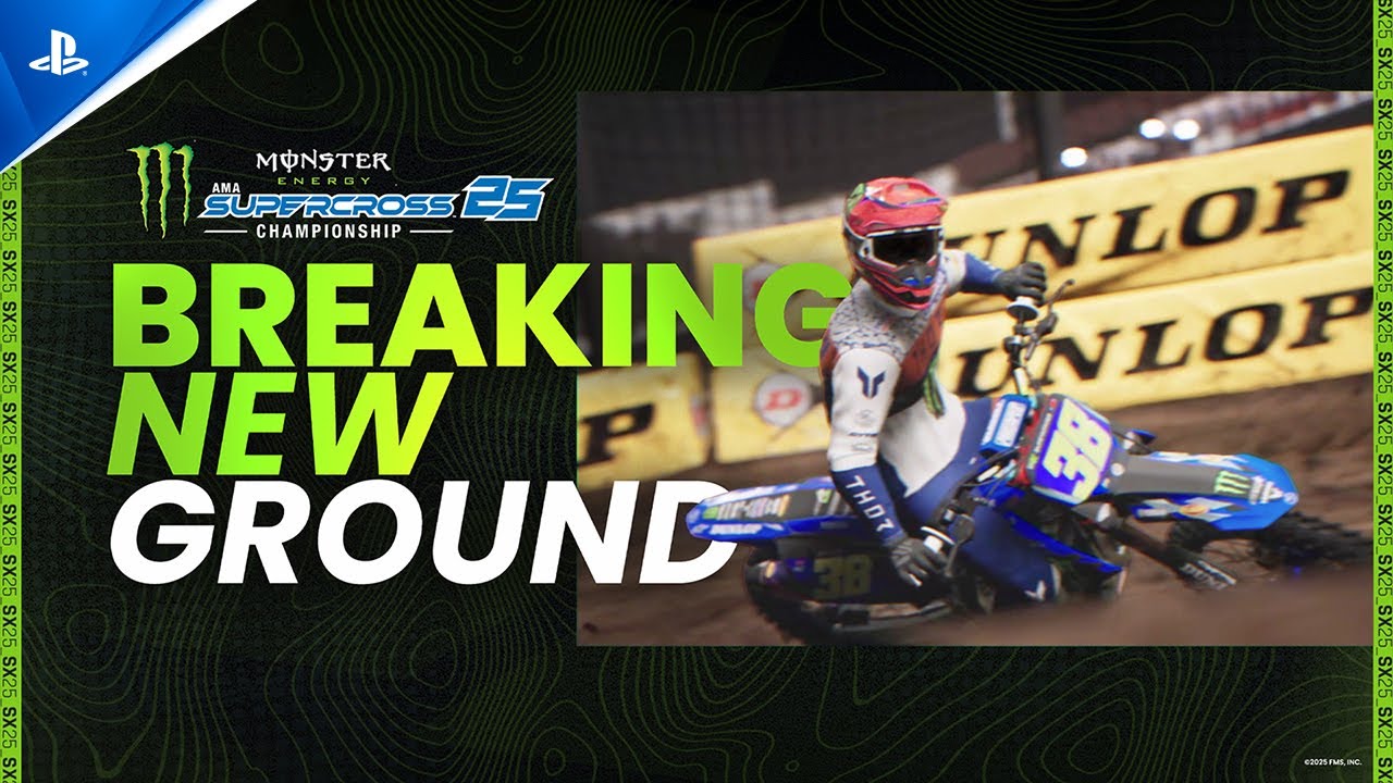 Monster Energy Supercross 25 - Breaking New Ground Trailer | PS5 Games ...