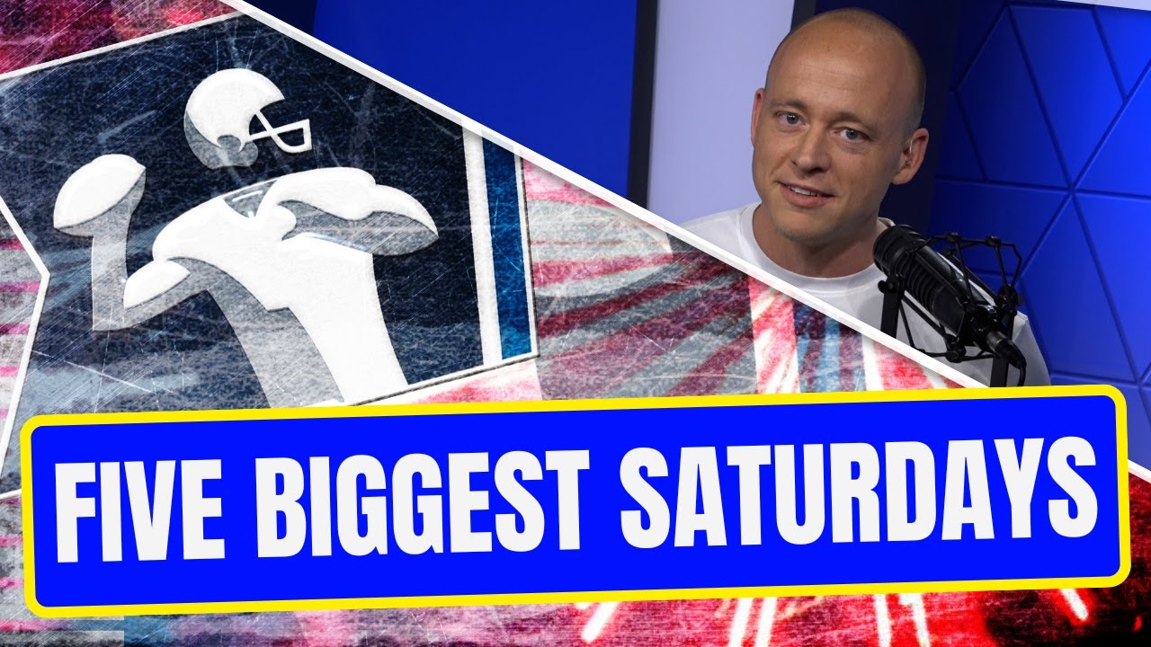 Josh Pate's 5 Biggest College Football Saturdays Of 2024 (Late Kick Cut ...