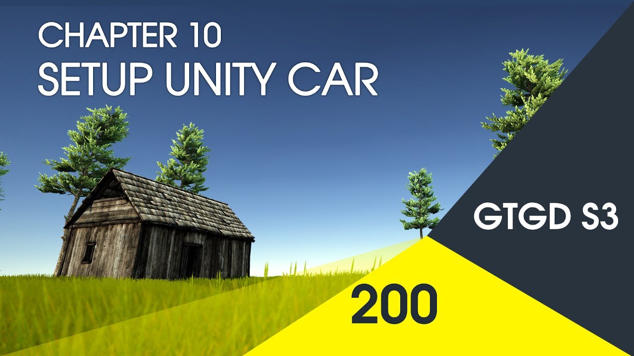 [200] Setup Unity Car - How To Make A Game - YouTube
