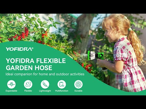 Expandable Garden Hose Pipe, Upgraded 3-Layer Latex No-Kink Flexible Water Hose