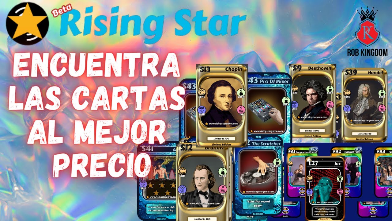 RISING STAR COMO Y DONDE COMPRAR LAS CARTAS AL MEJOR PRECIO? - YouTube