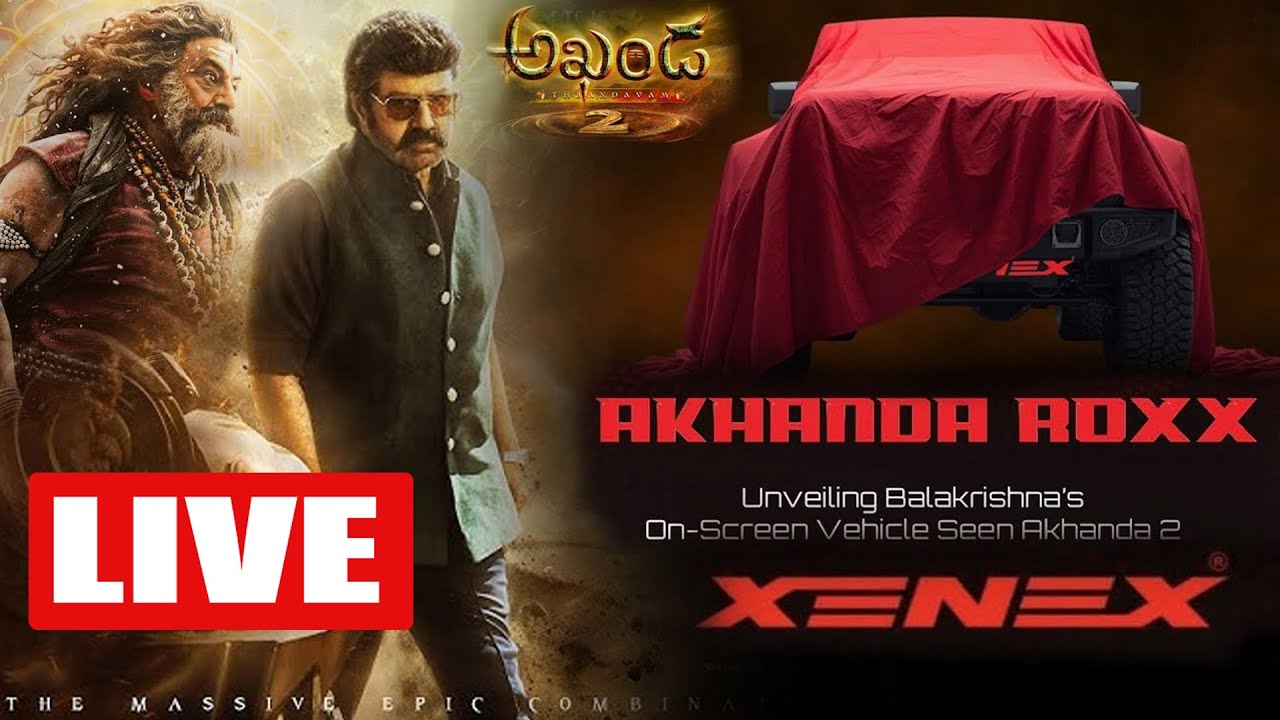 AKHANDA ROXX THE UNVEILING OF POWER LIVE | #akhanda2 | NBK | Boyapati ...