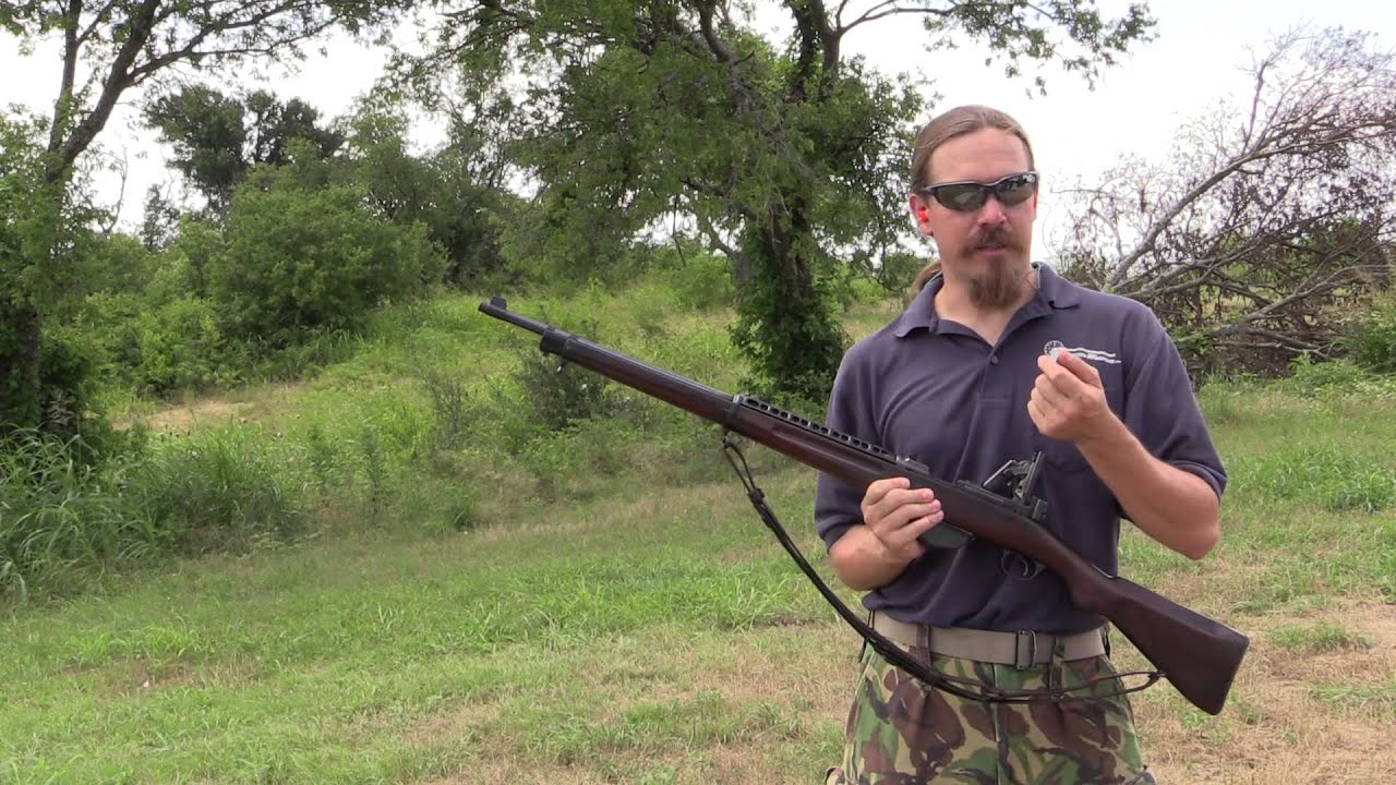 Shooting a .276 Pedersen PB Rifle - YouTube