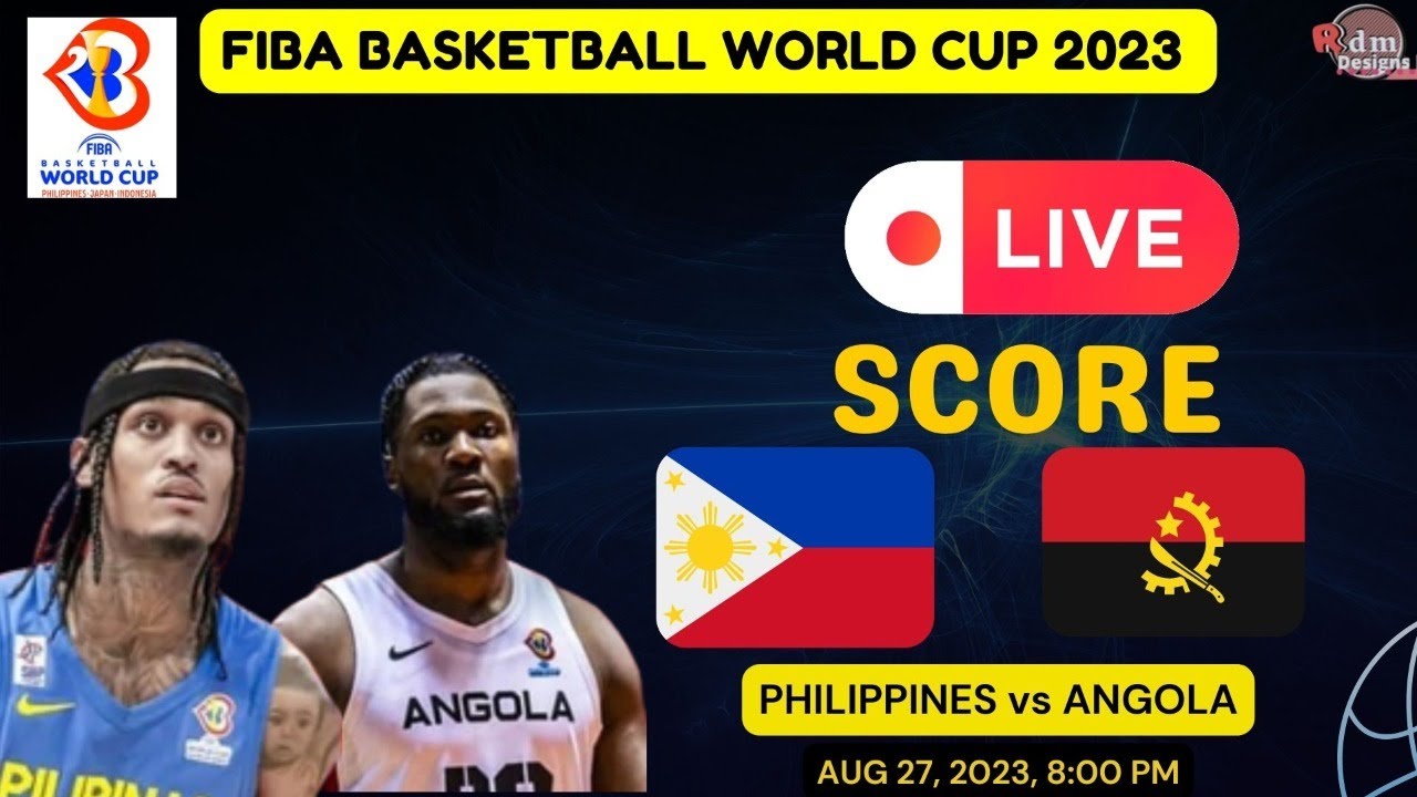 GILAS VS ANGOLA - FIBA BASKETBALL WORLD CUP 2023 - AUG 27, 2023 - YouTube