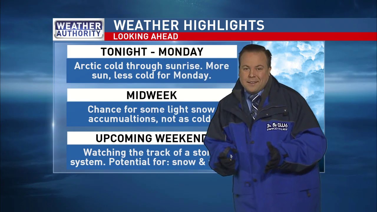 Kozlowski Weather WSTM 6pm 1 13 19 - YouTube